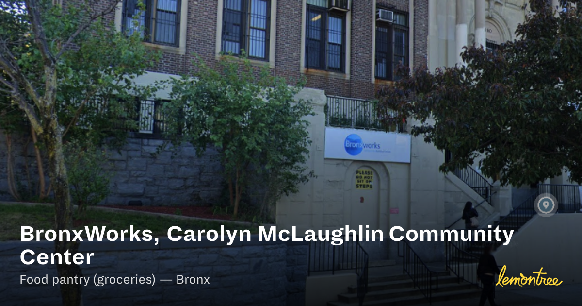 BronxWorks, McLaughlin Community Center — Lemontree