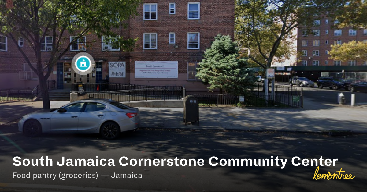 South Jamaica Cornerstone Community Center — Lemontree