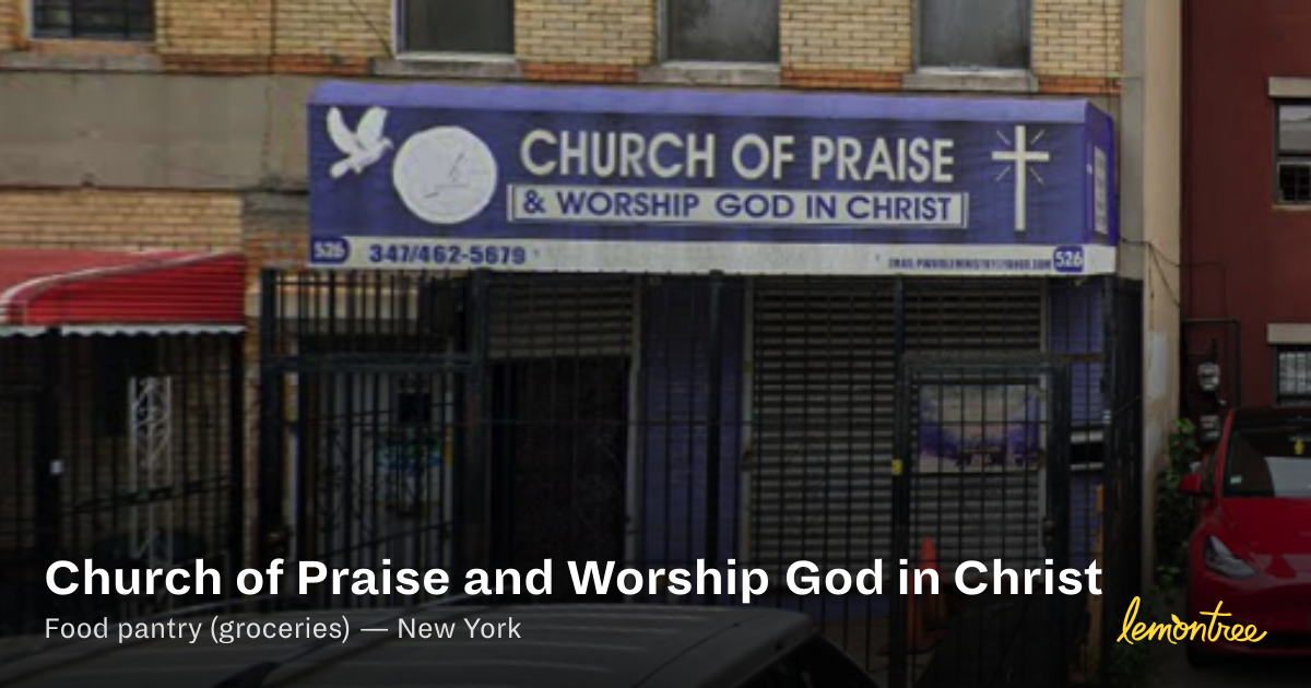 Church of Praise and Worship God in Christ — Lemontree