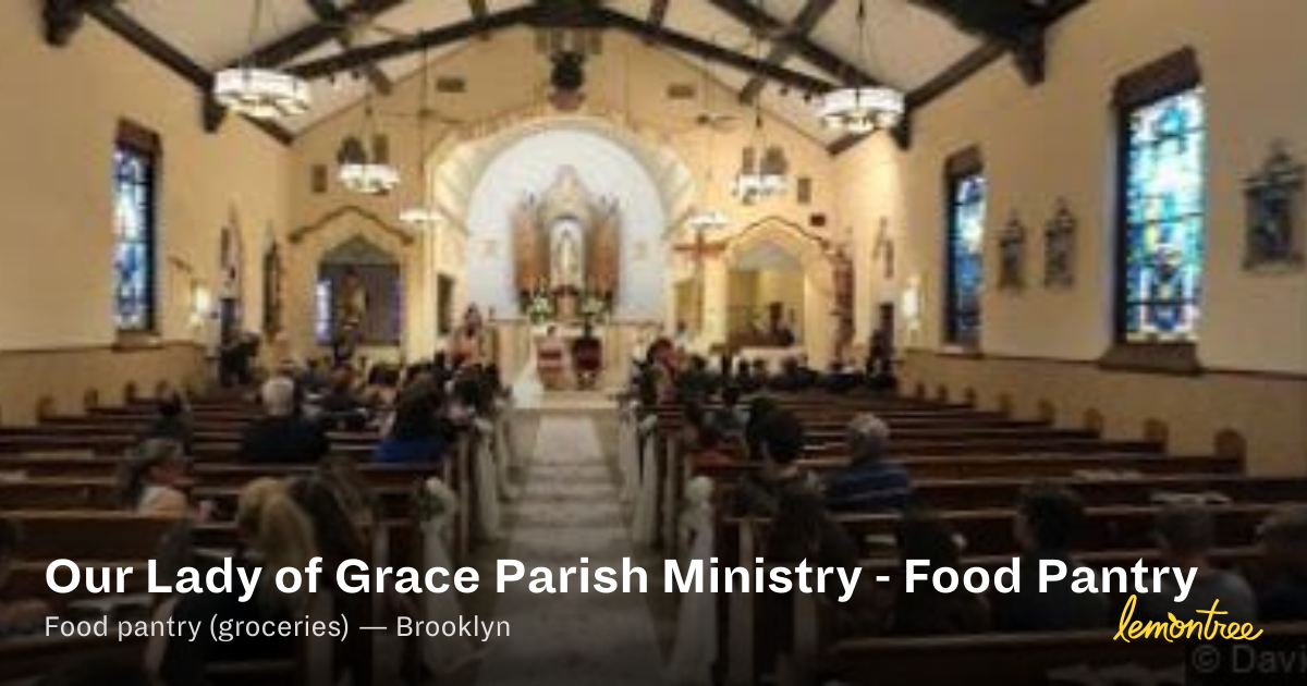 Our Lady of Grace Parish Ministry - Food Pantry — Lemontree