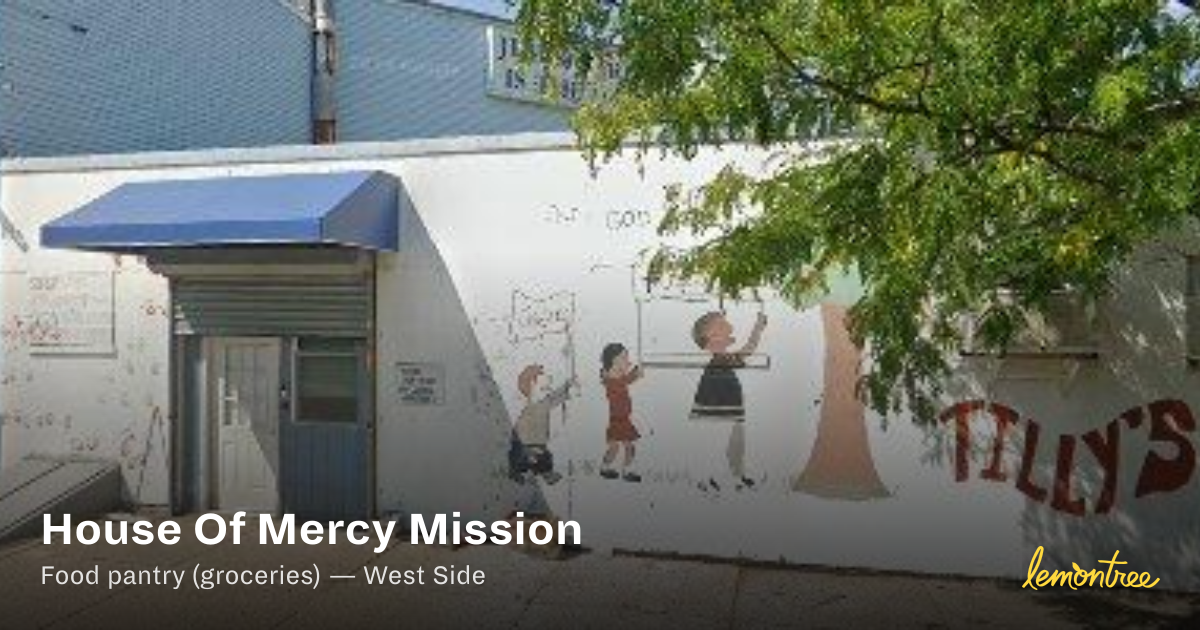 House Of Mercy Mission — Lemontree