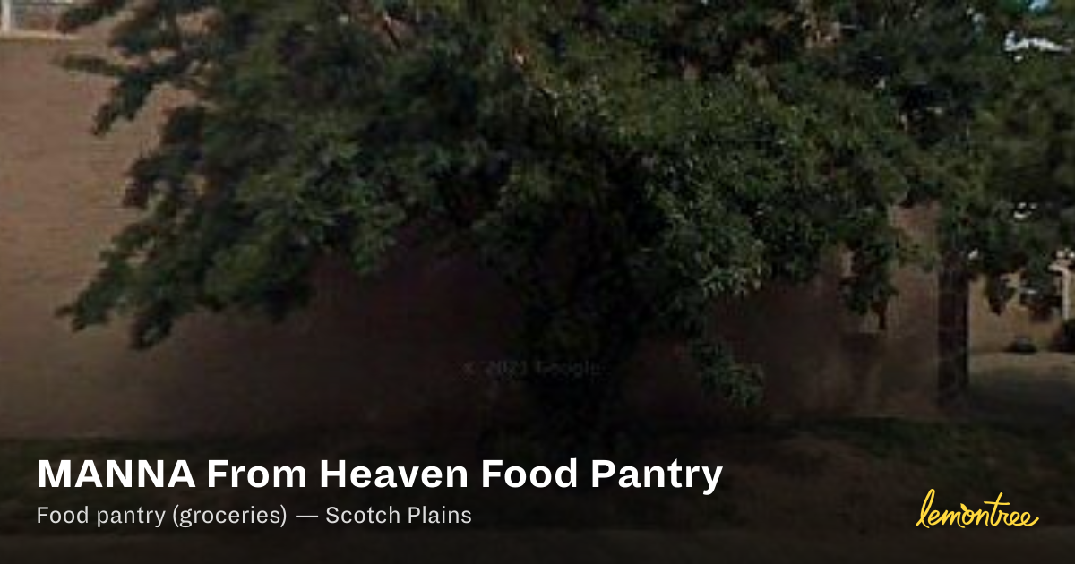 MANNA From Heaven Food Pantry — Lemontree