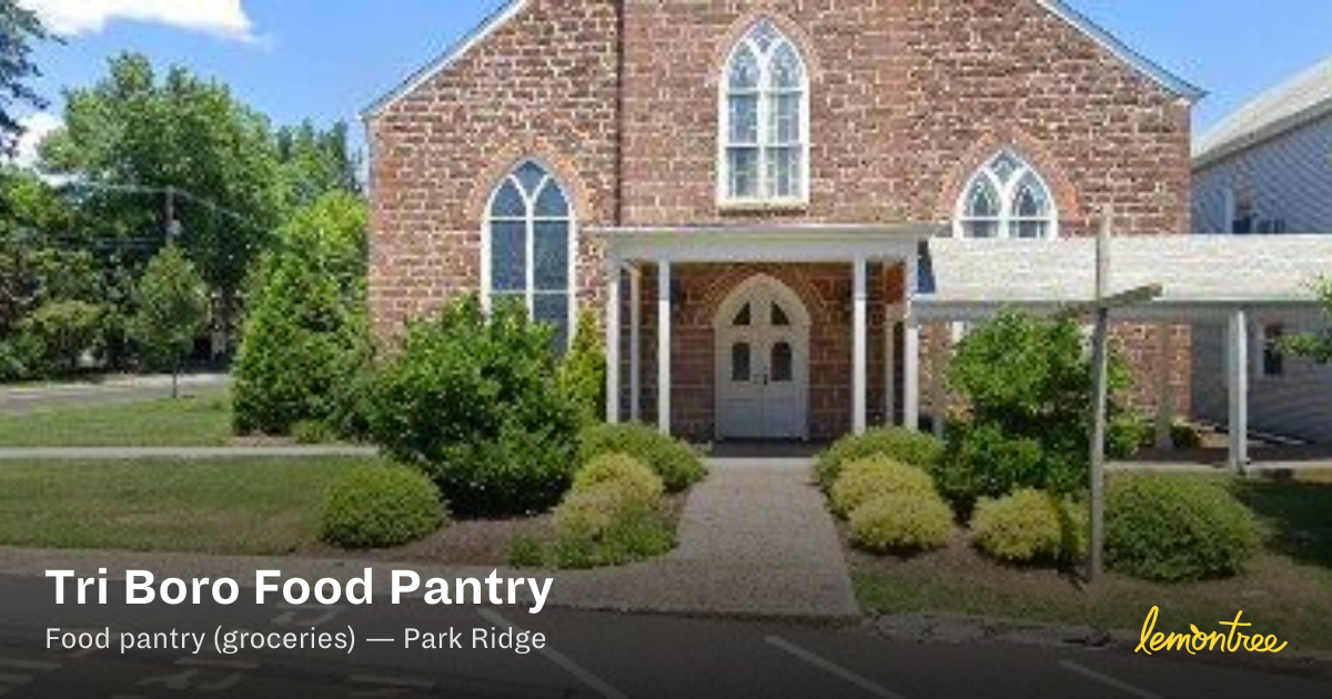 Tri Boro Food Pantry — Lemontree