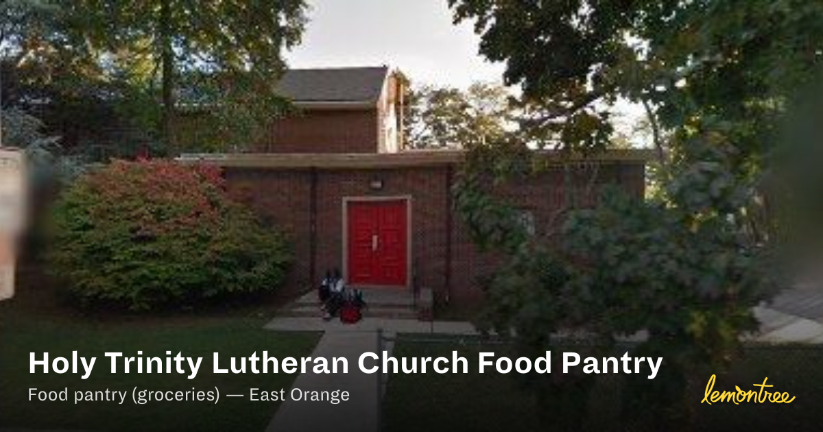 Holy Trinity Lutheran Church Food Pantry — Lemontree