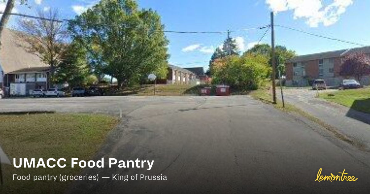 UMACC Food Pantry — Lemontree