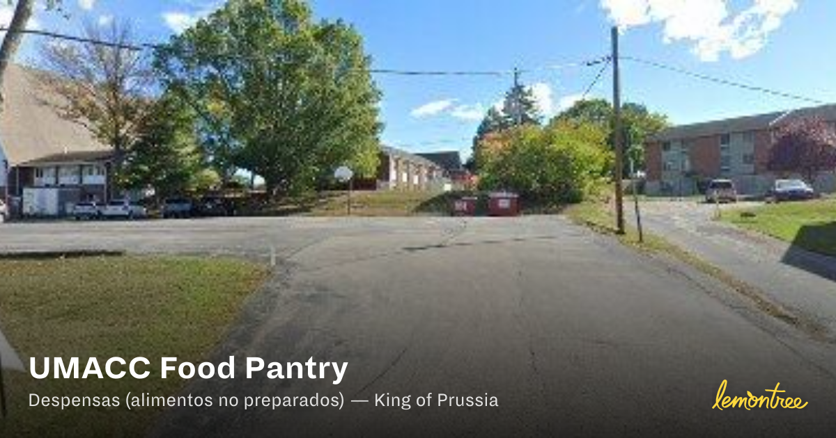 UMACC Food Pantry — Lemontree