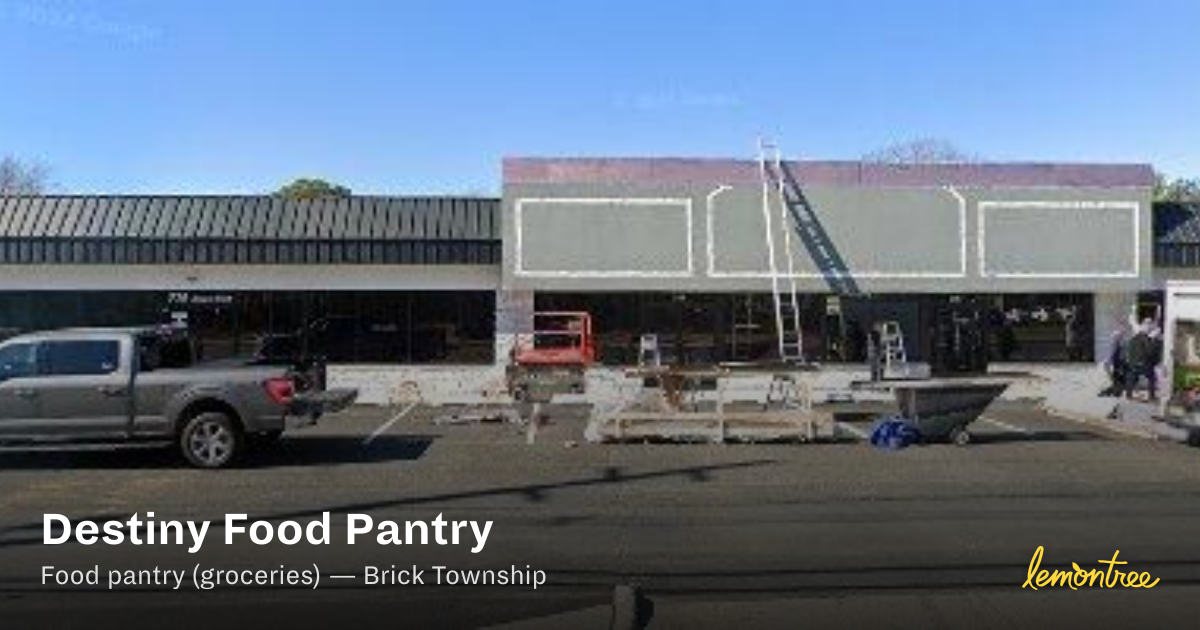 Destiny Food Pantry — Lemontree