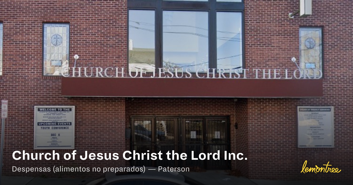 Church of Jesus Christ the Lord Inc. — Lemontree
