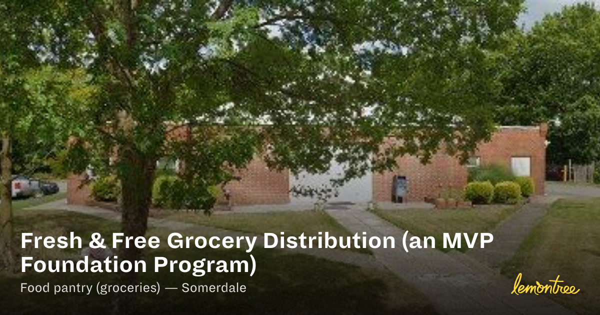 Fresh & Free Grocery Distribution (an MVP Foundation Program) — Lemontree