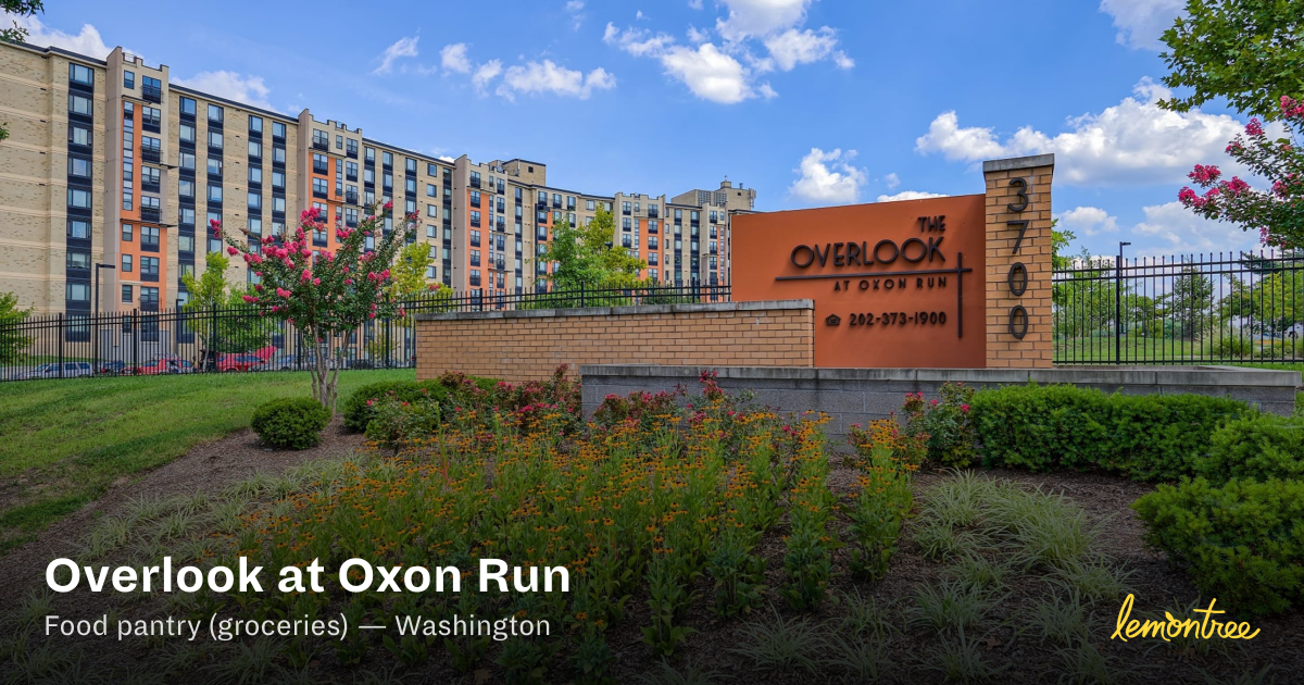 Overlook at Oxon Run — Lemontree