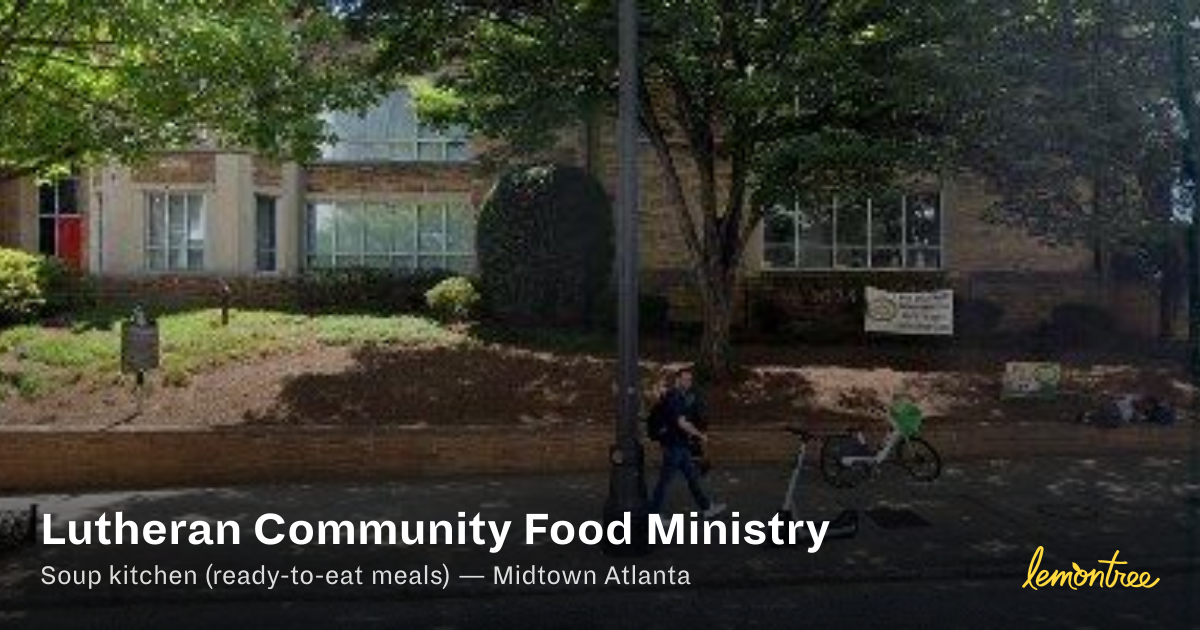 Lutheran Community Food Ministry — Lemontree