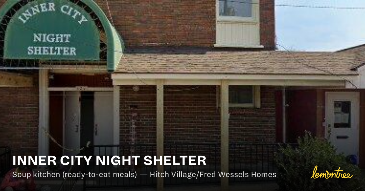 INNER CITY NIGHT SHELTER — Lemontree