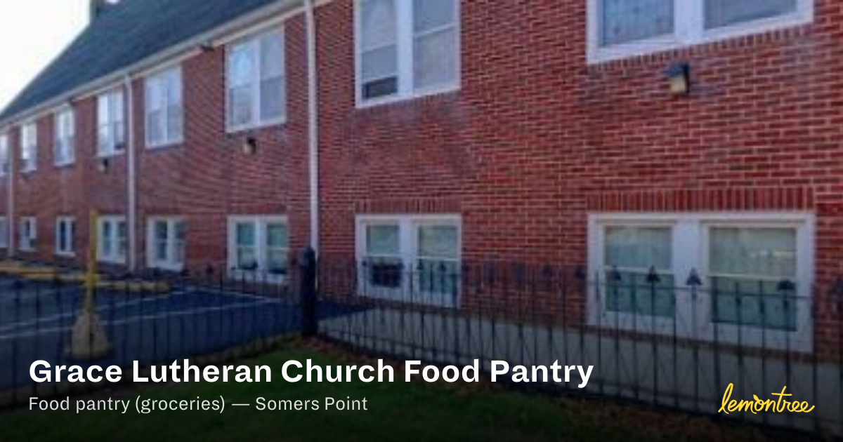 Grace Lutheran Church Food Pantry — Lemontree