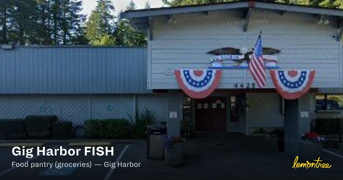 Gig Harbor FISH — Lemontree