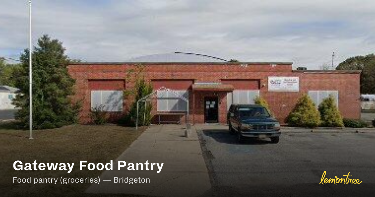 Gateway Food Pantry — Lemontree