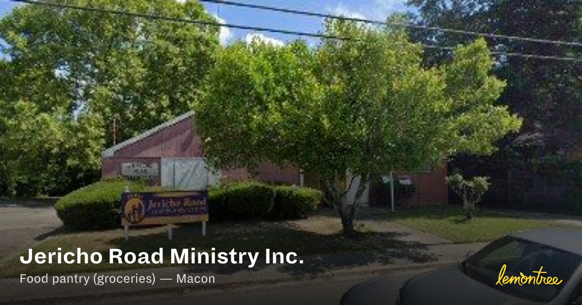 Jericho Road Ministry Inc. — Lemontree