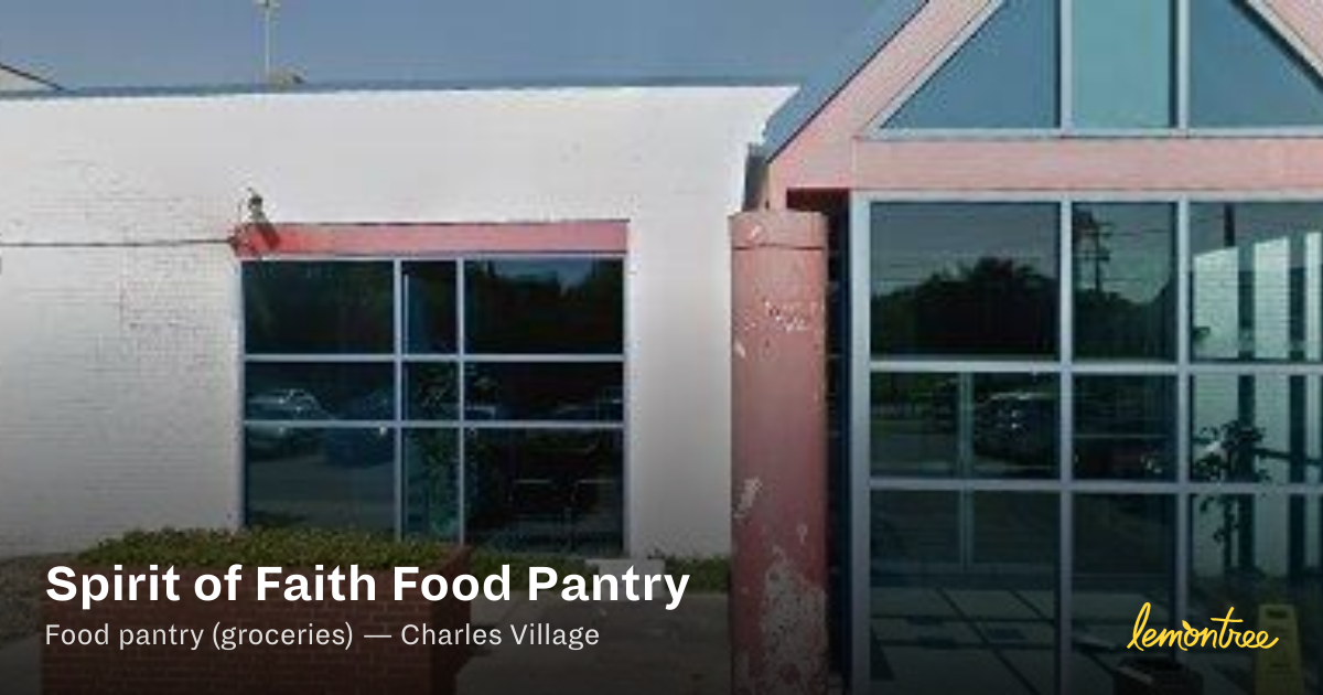 Spirit of Faith Food Pantry — Lemontree