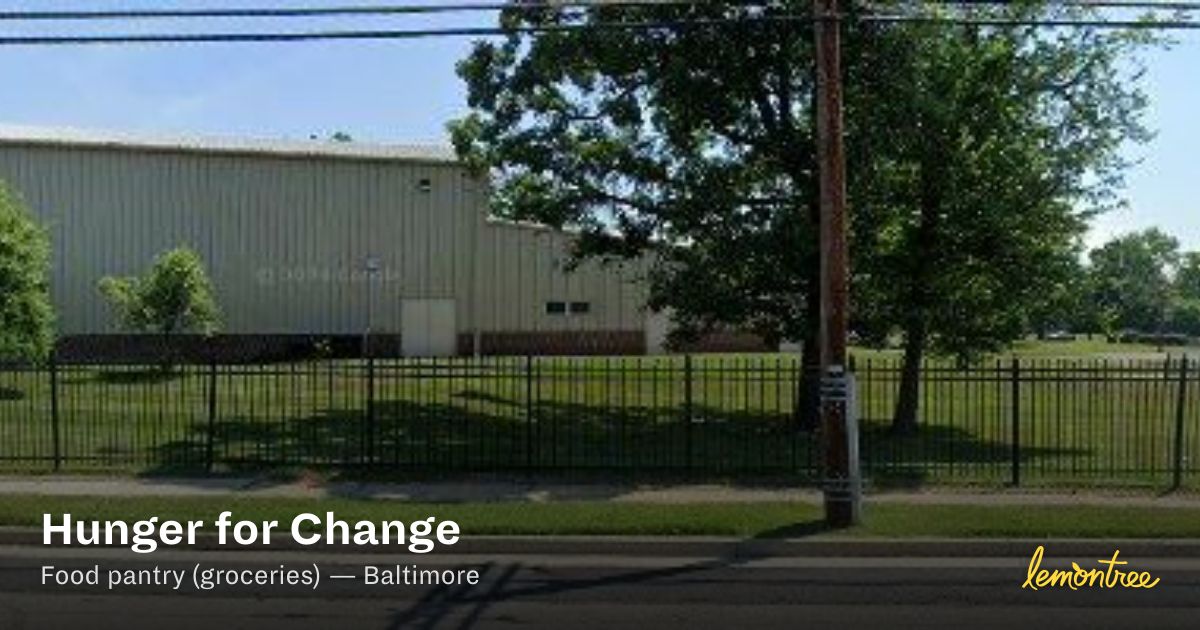 Hunger for Change — Lemontree