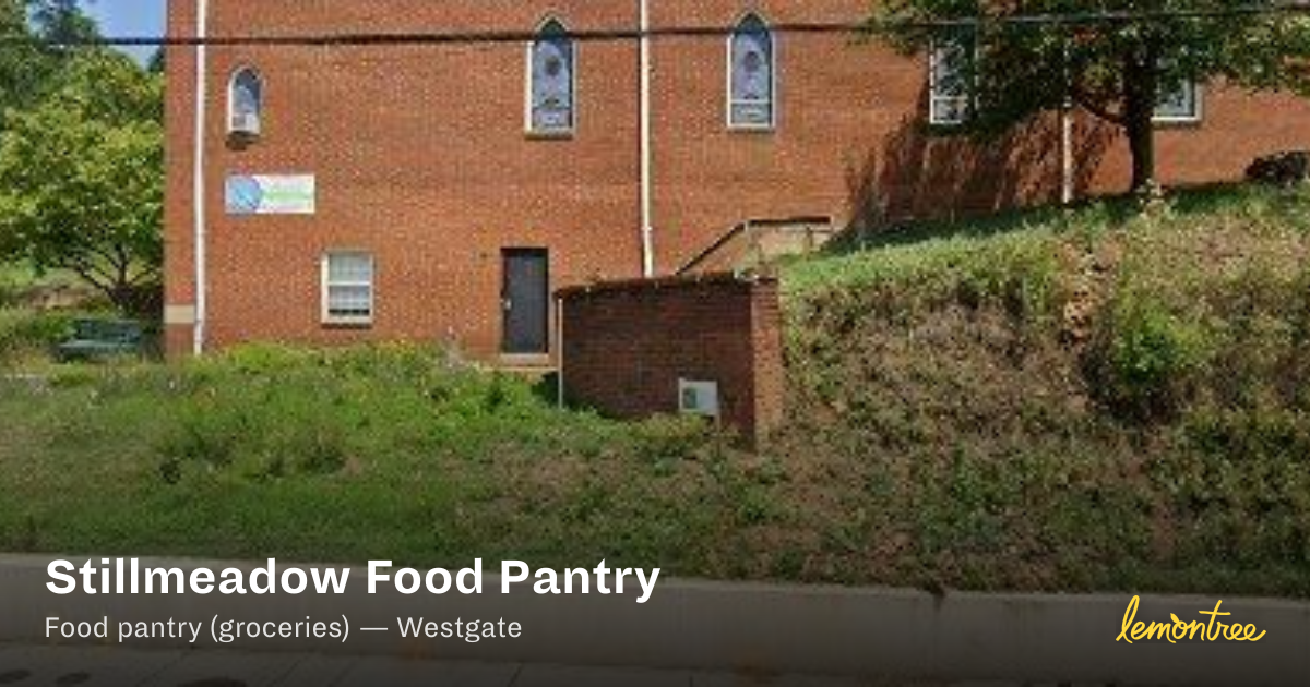 Stillmeadow Food Pantry — Lemontree