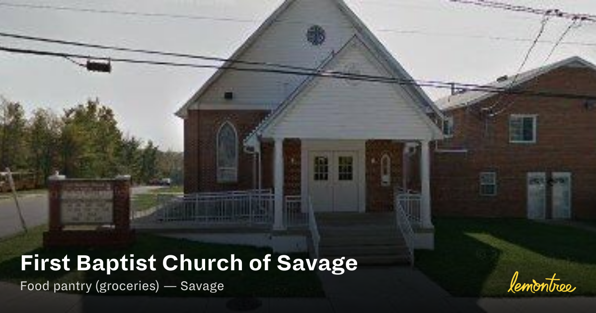 First Baptist Church of Savage — Lemontree