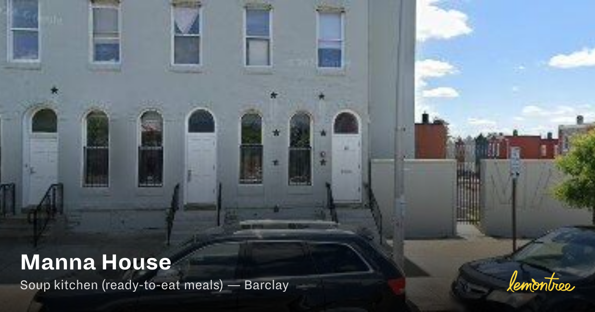 Manna House — Lemontree