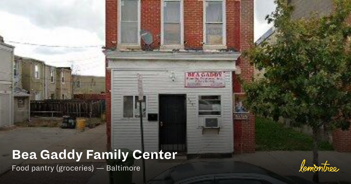 Bea Gaddy Family Center — Lemontree