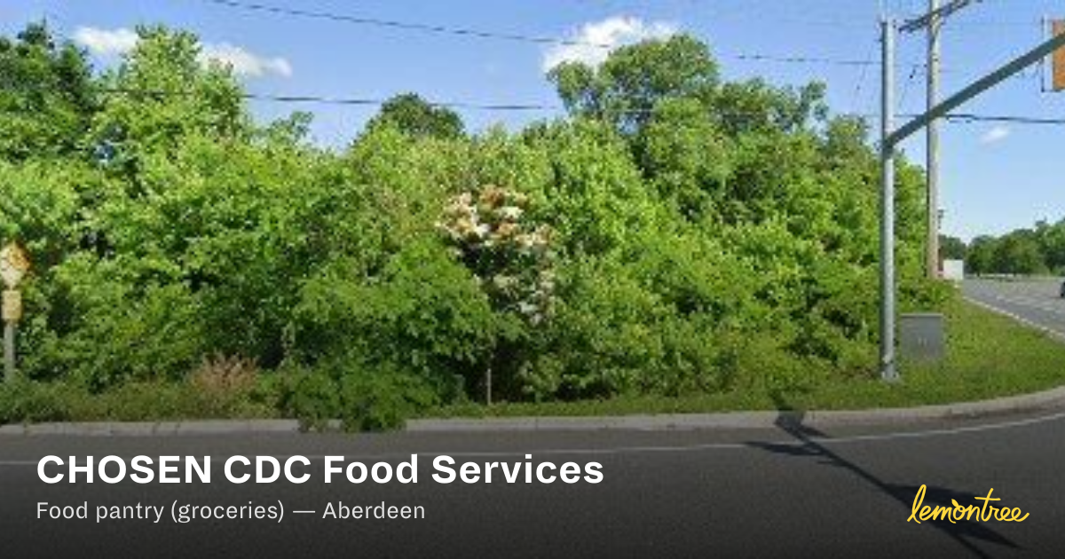 CHOSEN CDC Food Services — Lemontree