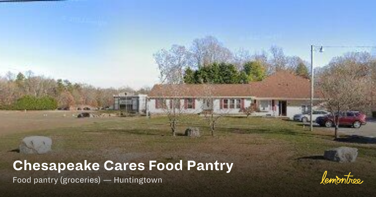 Chesapeake Cares Food Pantry — Lemontree