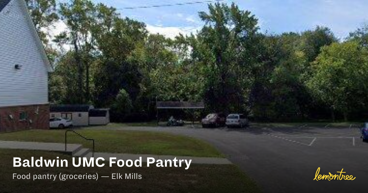 Baldwin UMC Food Pantry — Lemontree