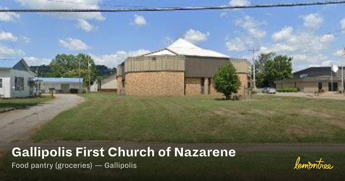 Gallipolis First Church of Nazarene — Lemontree