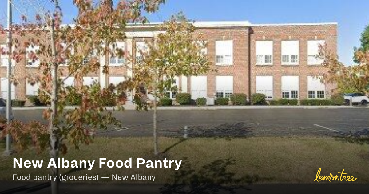 New Albany Food Pantry — Lemontree