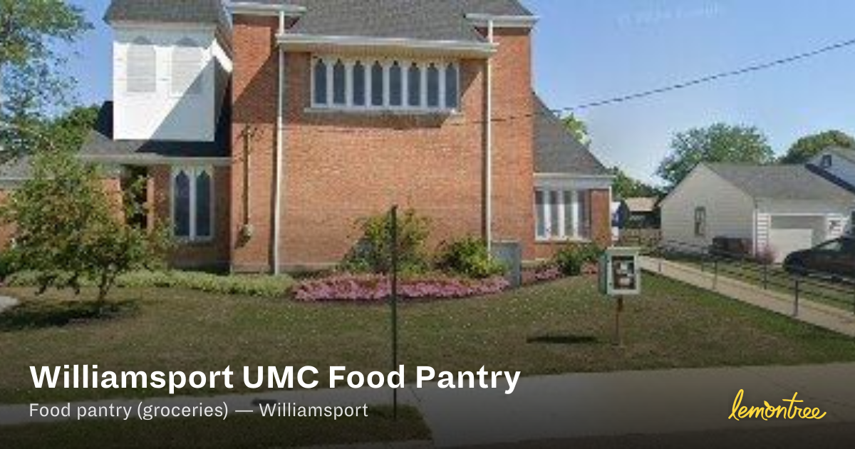 Williamsport UMC Food Pantry — Lemontree