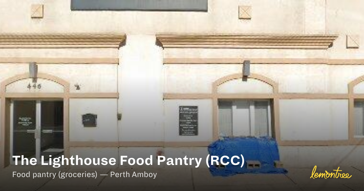 The Lighthouse Food Pantry (RCC) — Lemontree