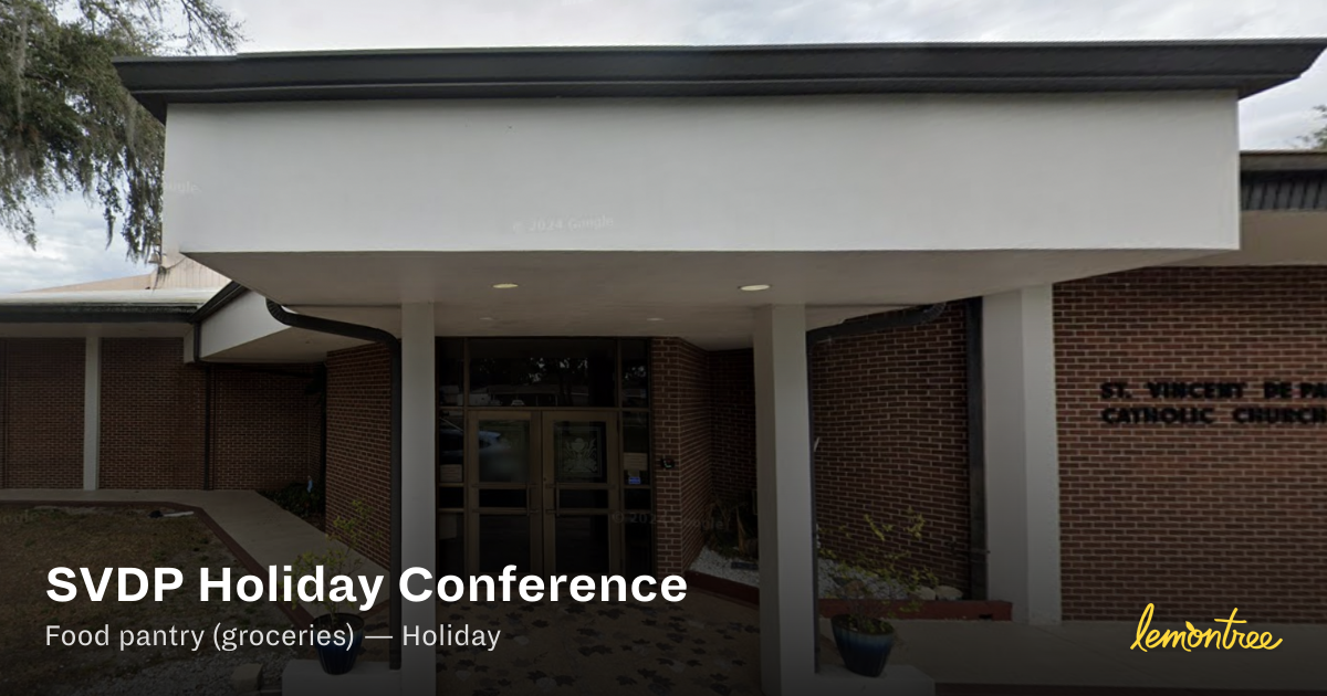 SVDP Holiday Conference — Lemontree