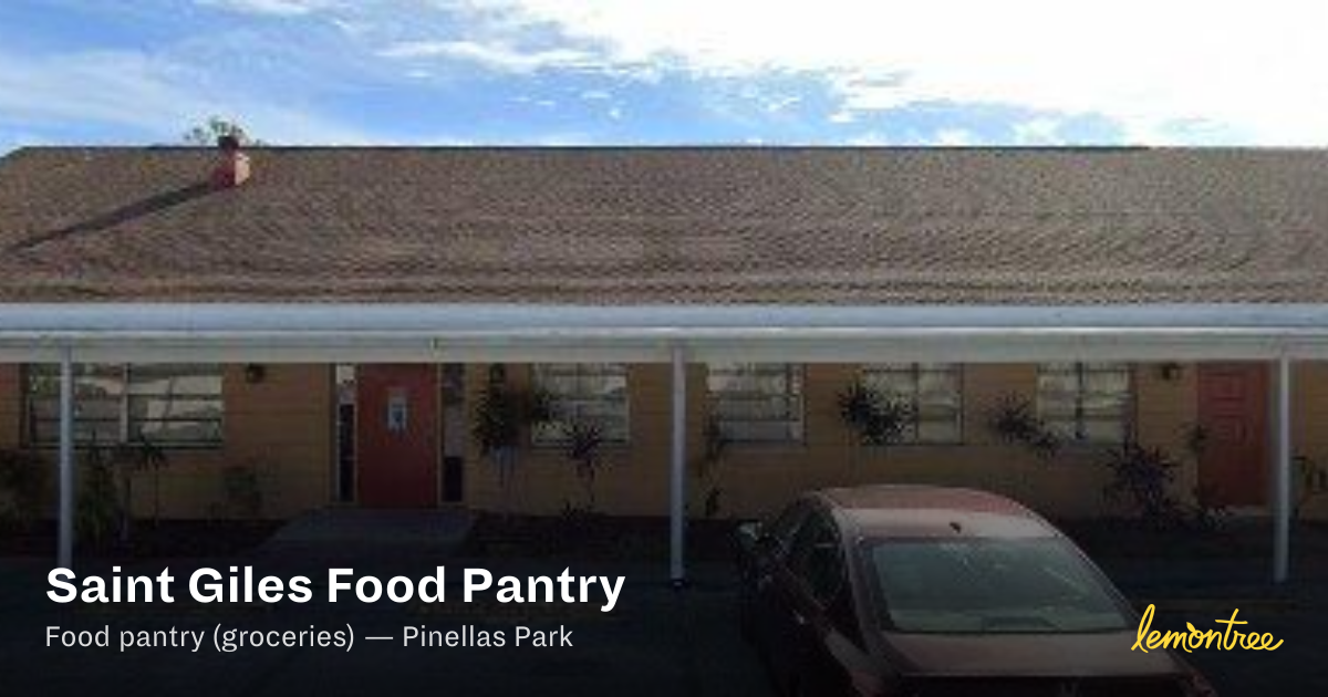 Saint Giles Food Pantry — Lemontree