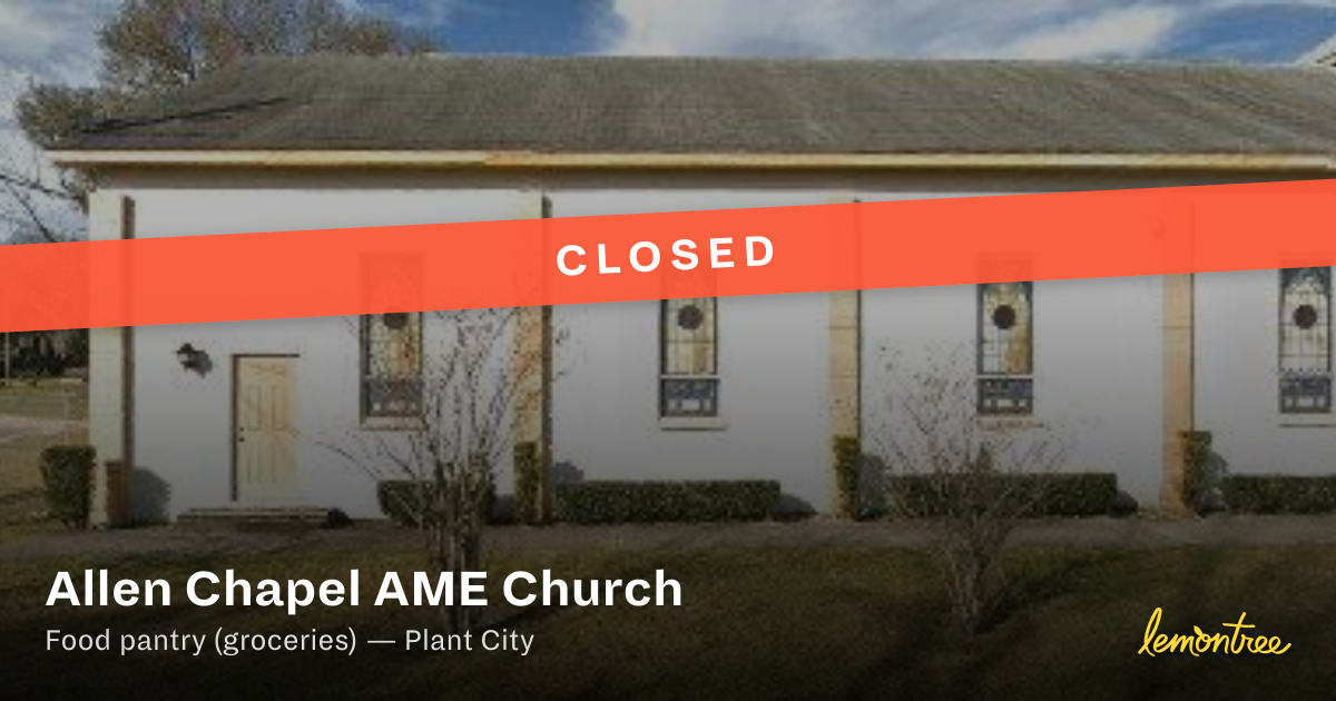 Allen Chapel AME Church — Lemontree