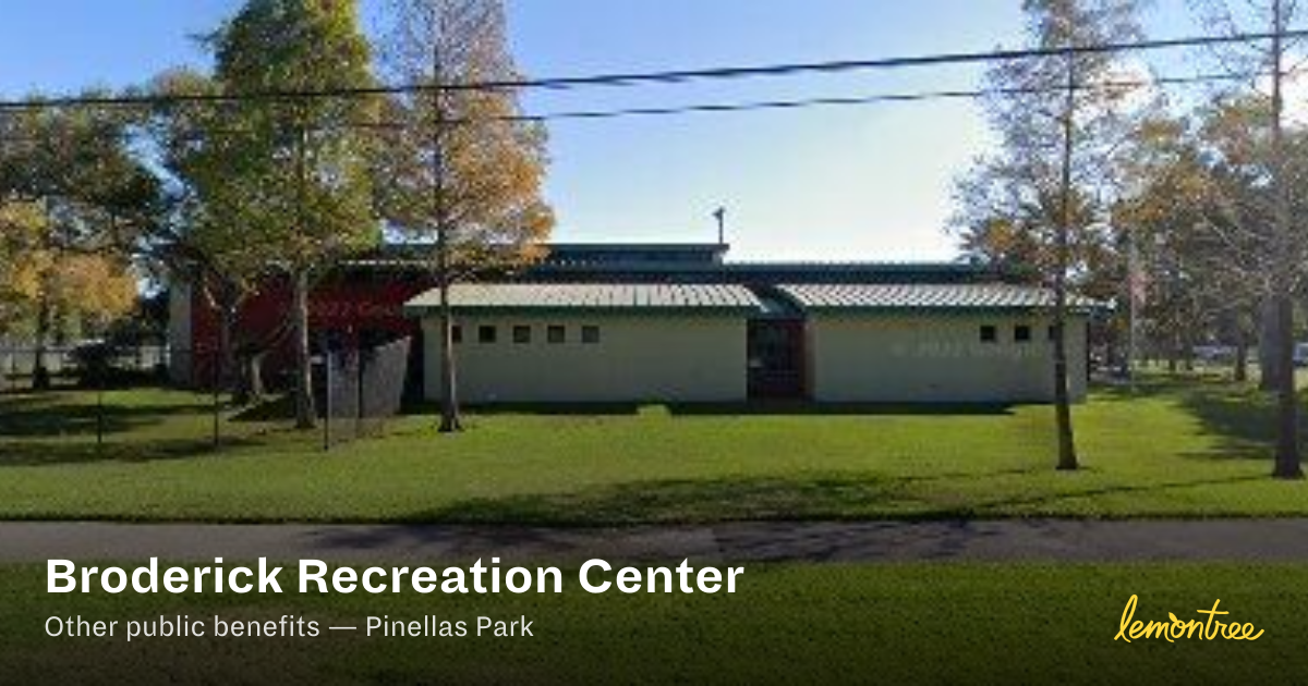 Broderick Recreation Center — Lemontree