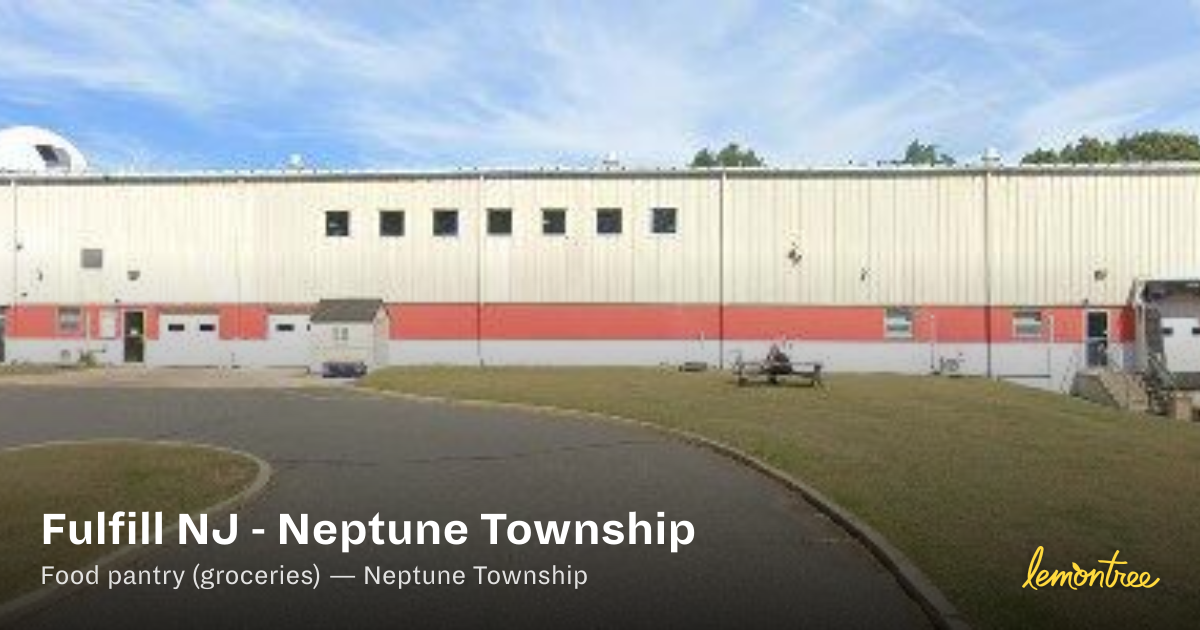 Fulfill NJ - Neptune Township — Lemontree