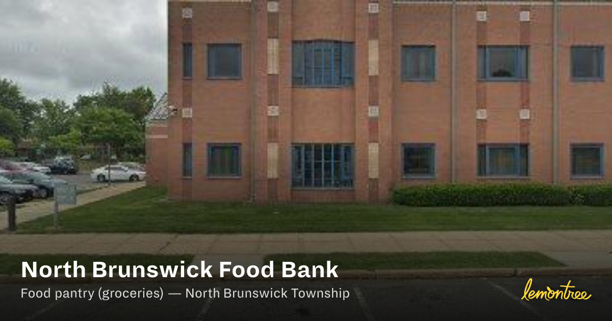 North Brunswick Food Bank — Lemontree