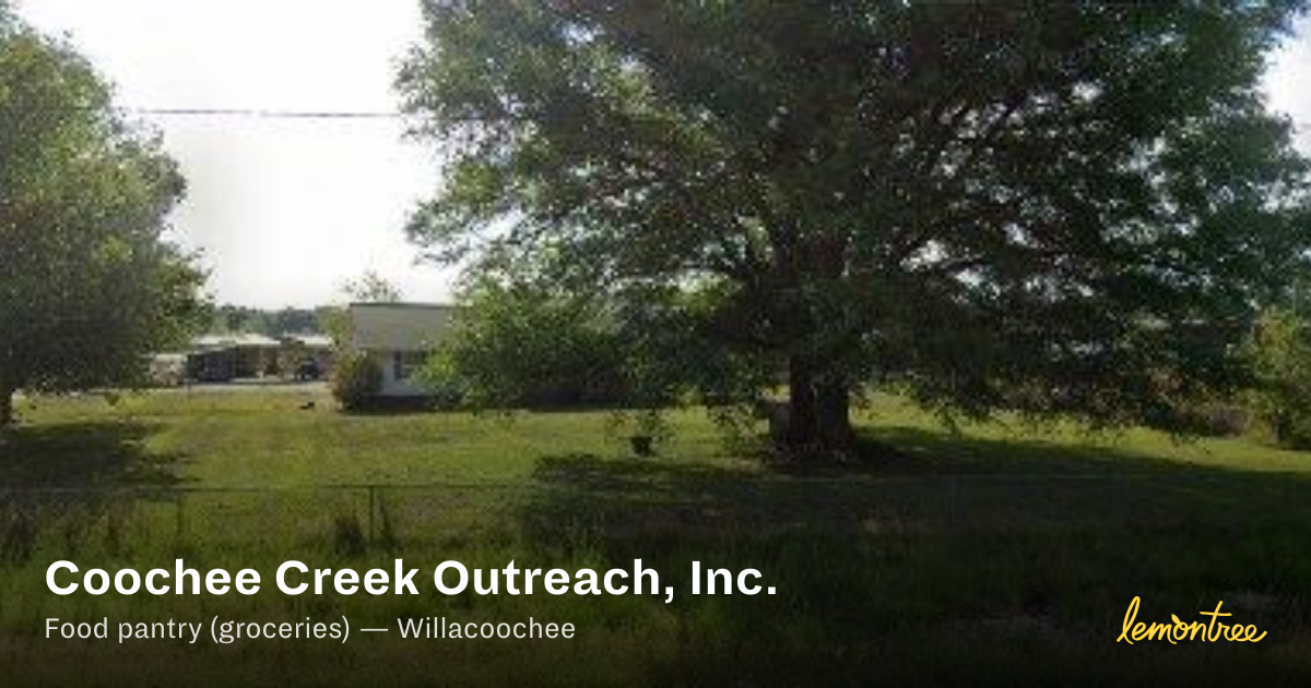 Coochee Creek Outreach, Inc. — Lemontree