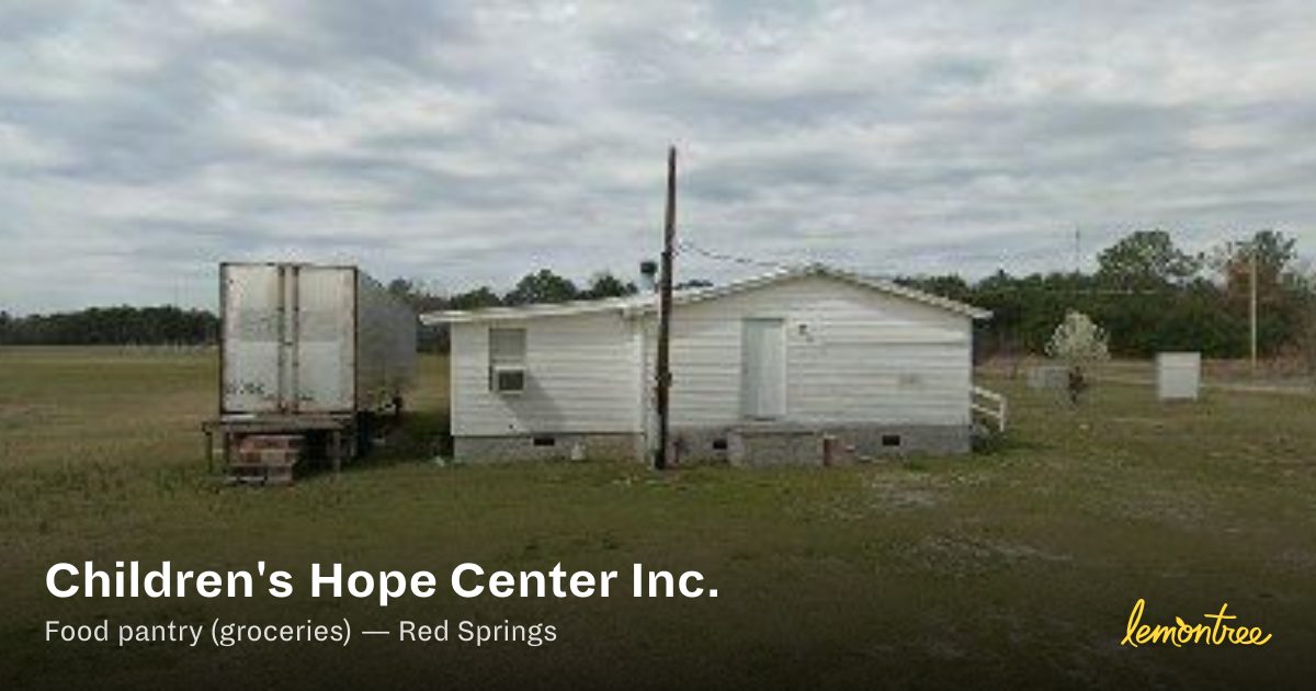 Children's Hope Center Inc. — Lemontree