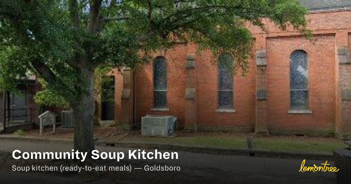 Community Soup Kitchen — Lemontree