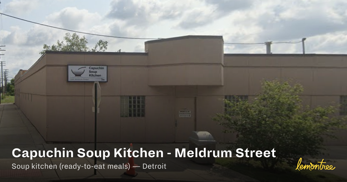 Capuchin Soup Kitchen - Meldrum Street — Lemontree