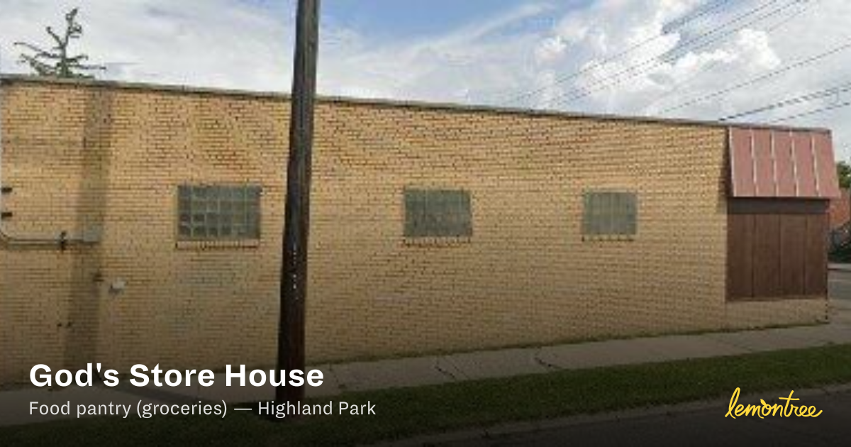 God's Store House — Lemontree