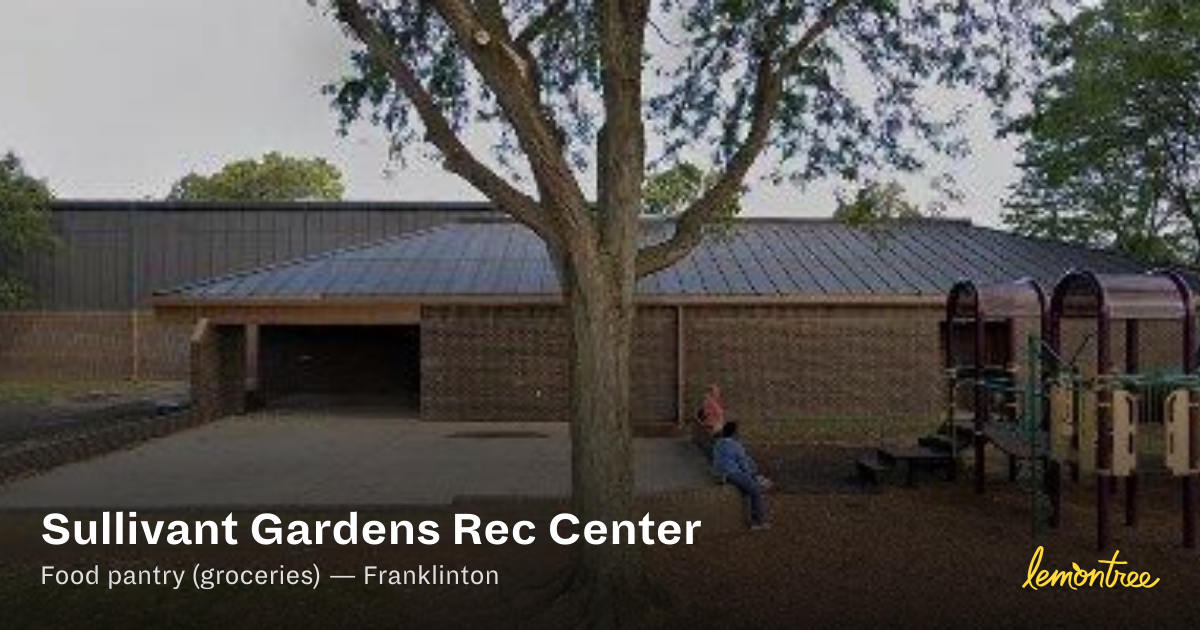 Sullivant Gardens Rec Center — Lemontree