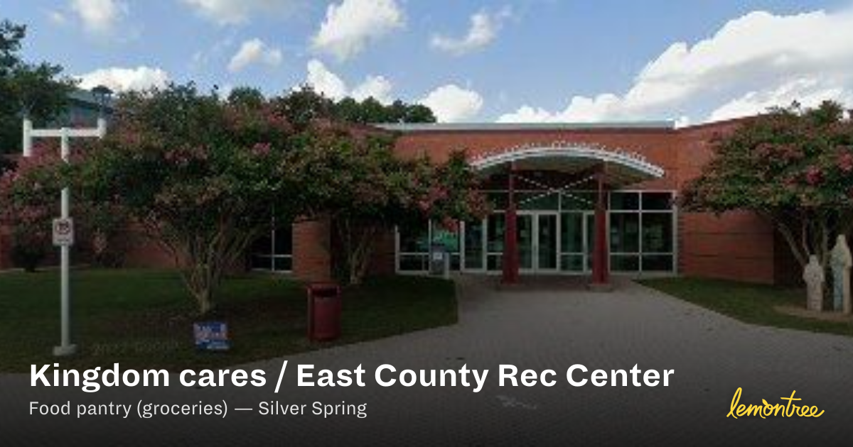 Kingdom cares / East County Rec Center — Lemontree