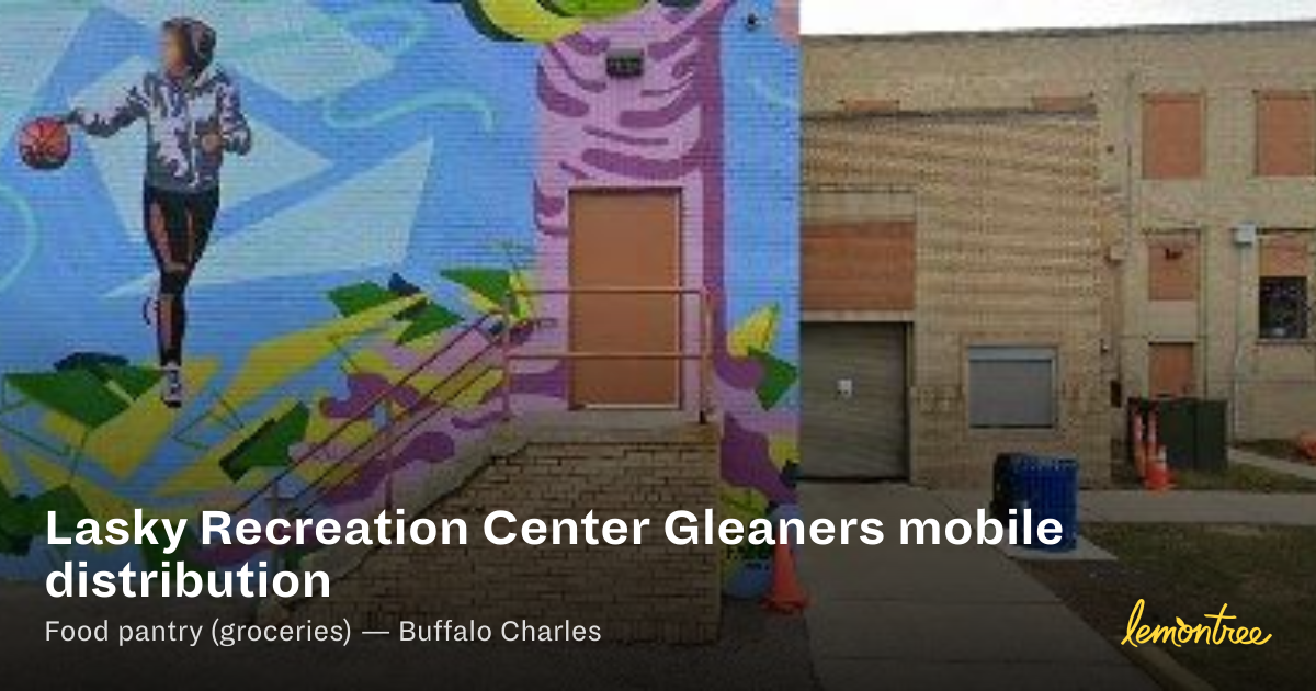 Lasky Recreation Center Gleaners mobile distribution — Lemontree