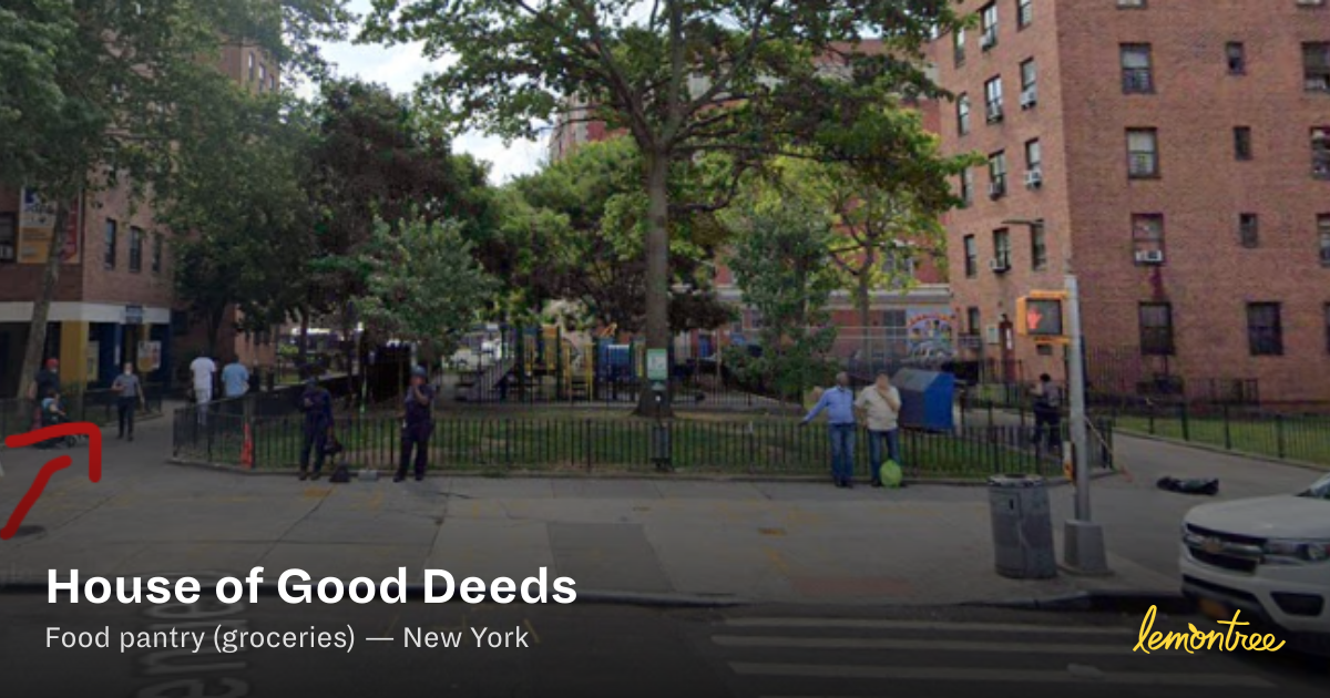 House of Good Deeds — Lemontree