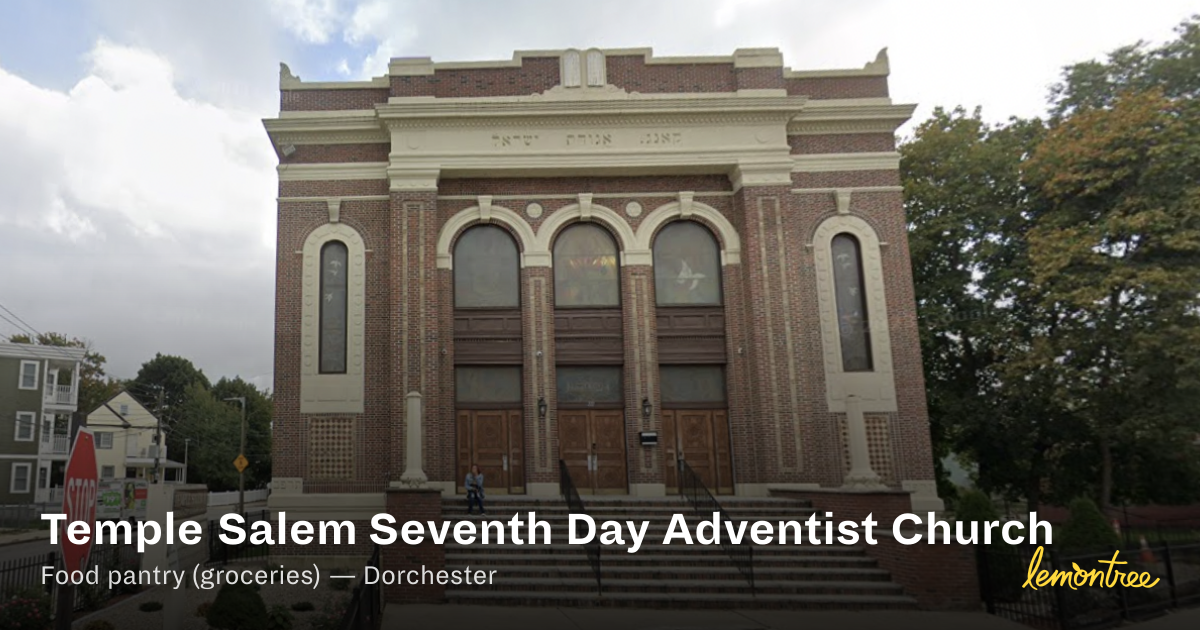 Temple Salem Seventh Day Adventist Church — Lemontree