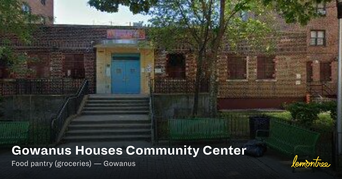 Gowanus Houses Community Center — Lemontree